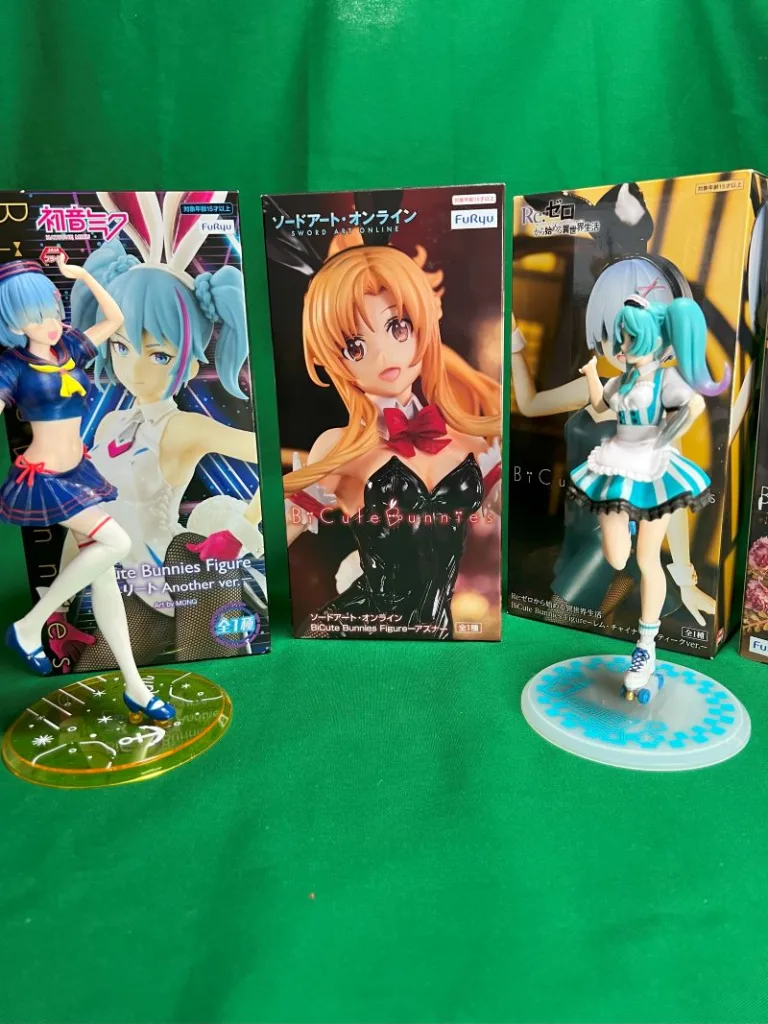 『ソードアート・オンライン』よりバニーガールな『アスナ』のプライズフィギュア（BiCute Bunnies Figureーアスナー）を開封 ...